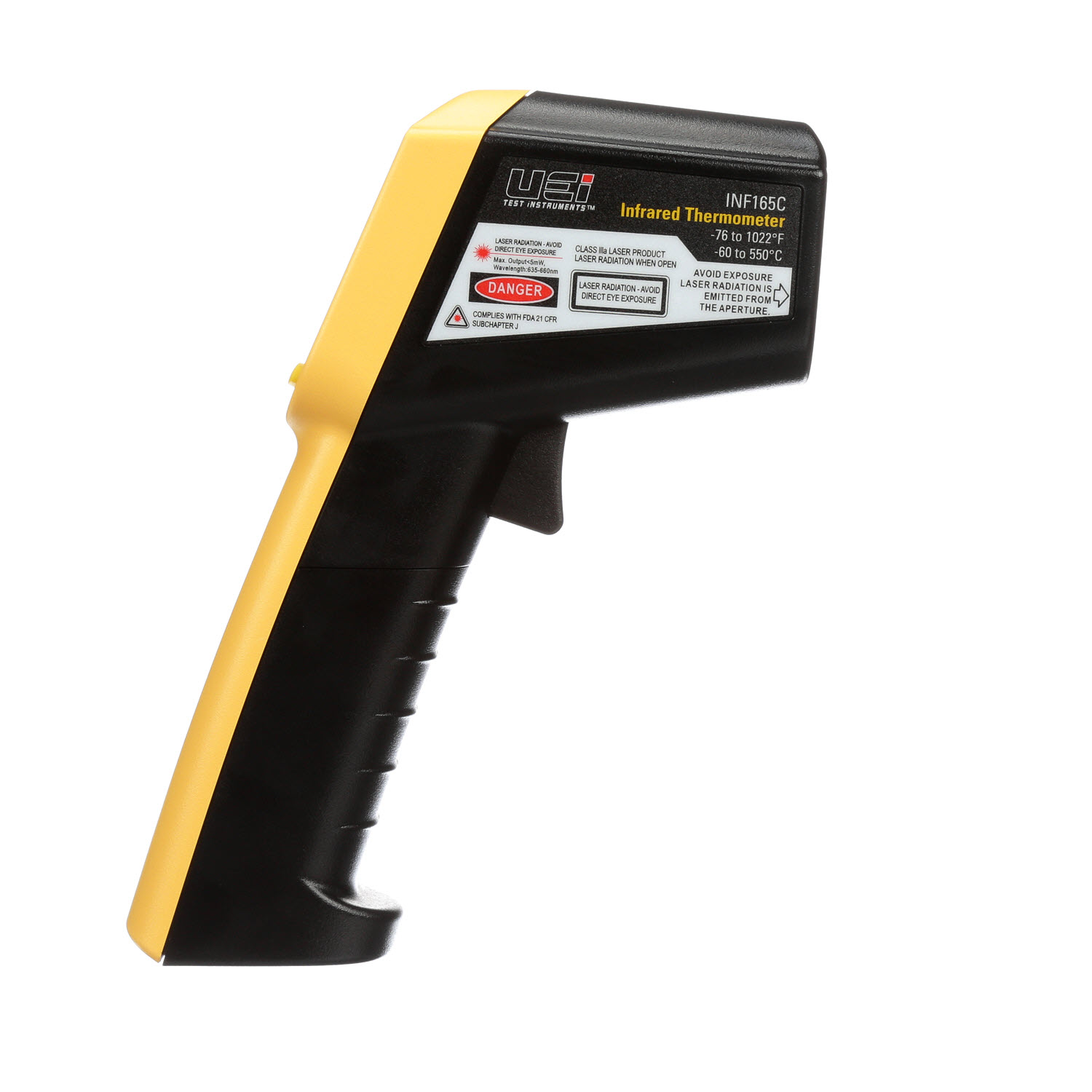 INF165C - 12:1 IR THERMOMETER WITH 8-POINT CIRCULAR LASER | Kane USA